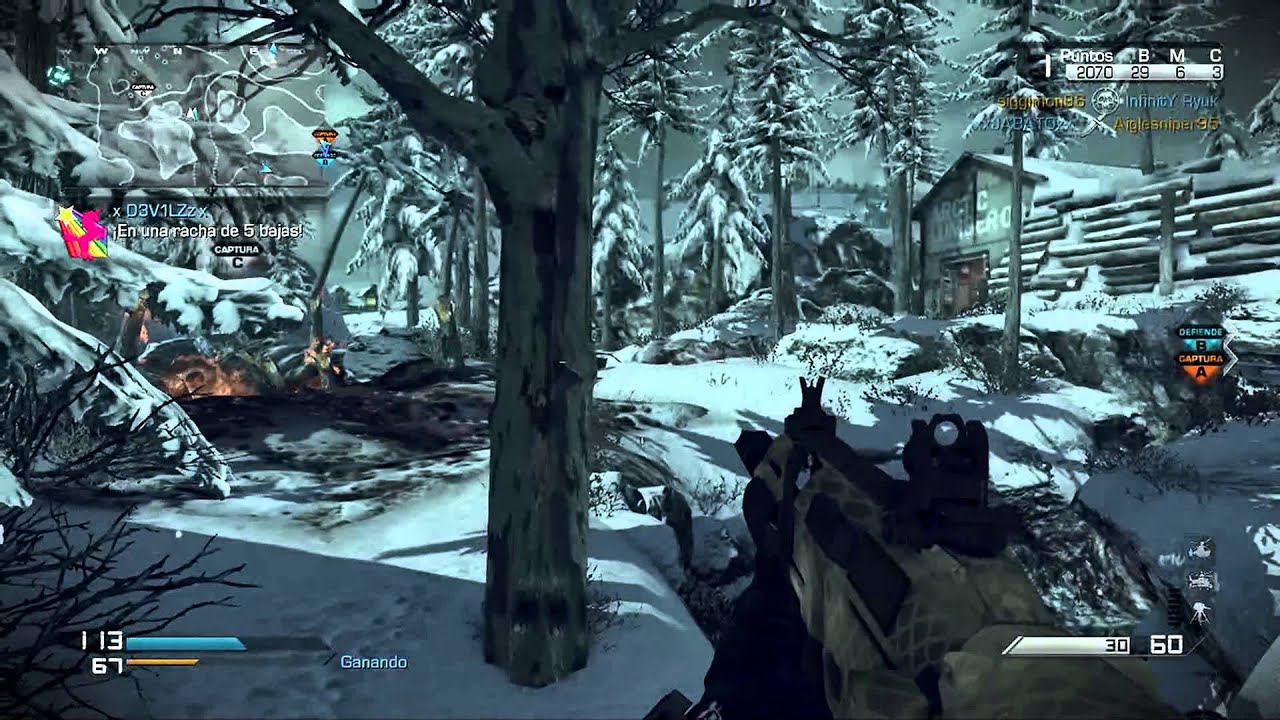 ¡Pasandolo Genial! - Dominio Con MSBS - CoD Ghosts Gameplay 1080p HD ...