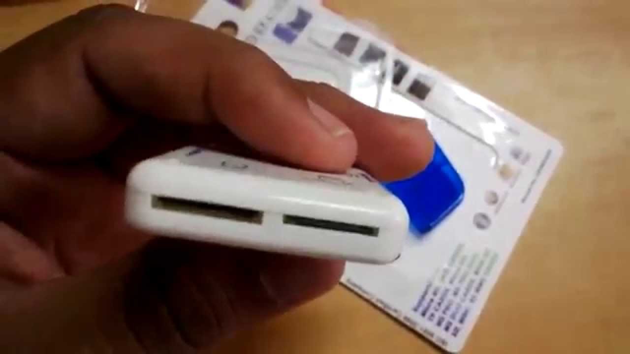 Compact Pocket Size - Quantum All in One Memory Card Reader with Led ...