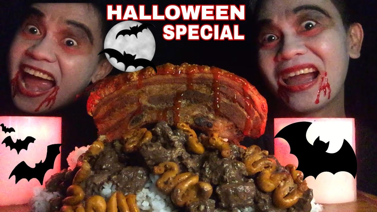 KAPARES HALLOWEEN SPECIAL | CRISPY PORK BELLY | DINUGUAN | ISAW ...