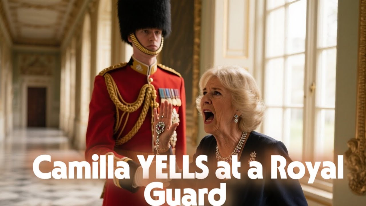 Camilla YELLS at a Royal Guard after he CONFISCATES her PRIZED necklace ...
