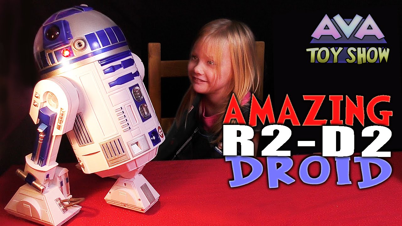 Star Wars R2-D2 Interactive Robot Droid R2D2 The Force Awakens on Ava ...