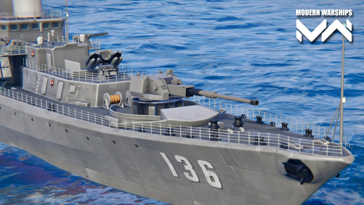 new cannon SH-16 155 in action : Modern Warships - YouTube