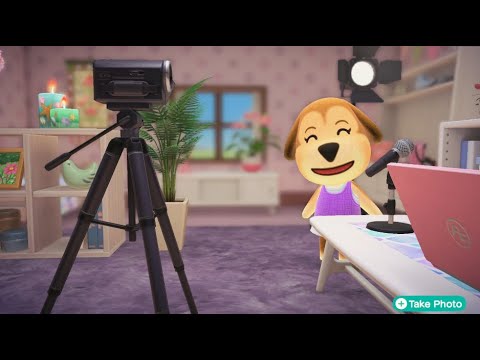Maddie Stylish Streamer Estate 🌸💻🎀 Animal Crossing New Horizons - Happy ...