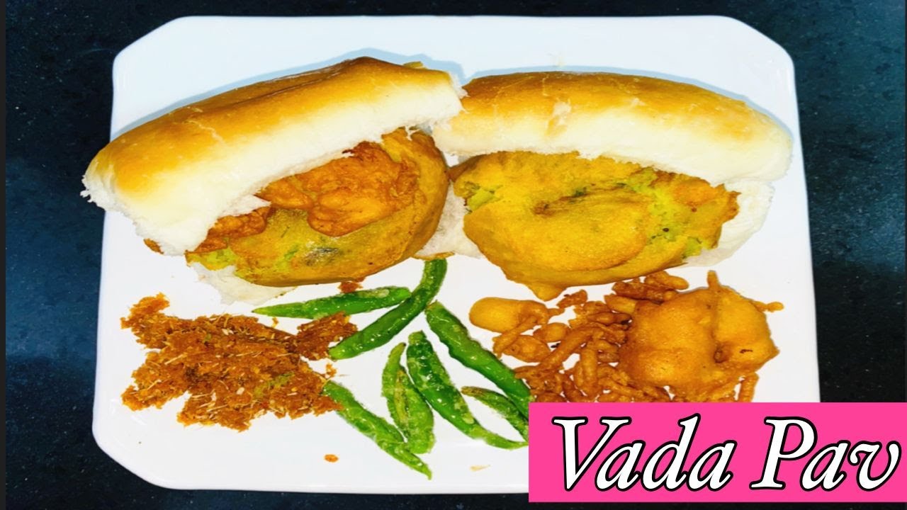 वडा पाव | Vada Pav Recipe | Mumbai Vada Pav | How to make Batata Vada ...