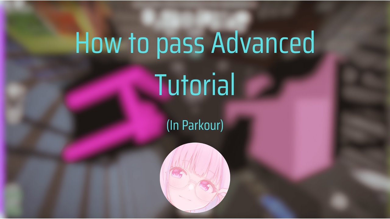 How to pass the Advanced Tutorial on Roblox Parkour - YouTube
