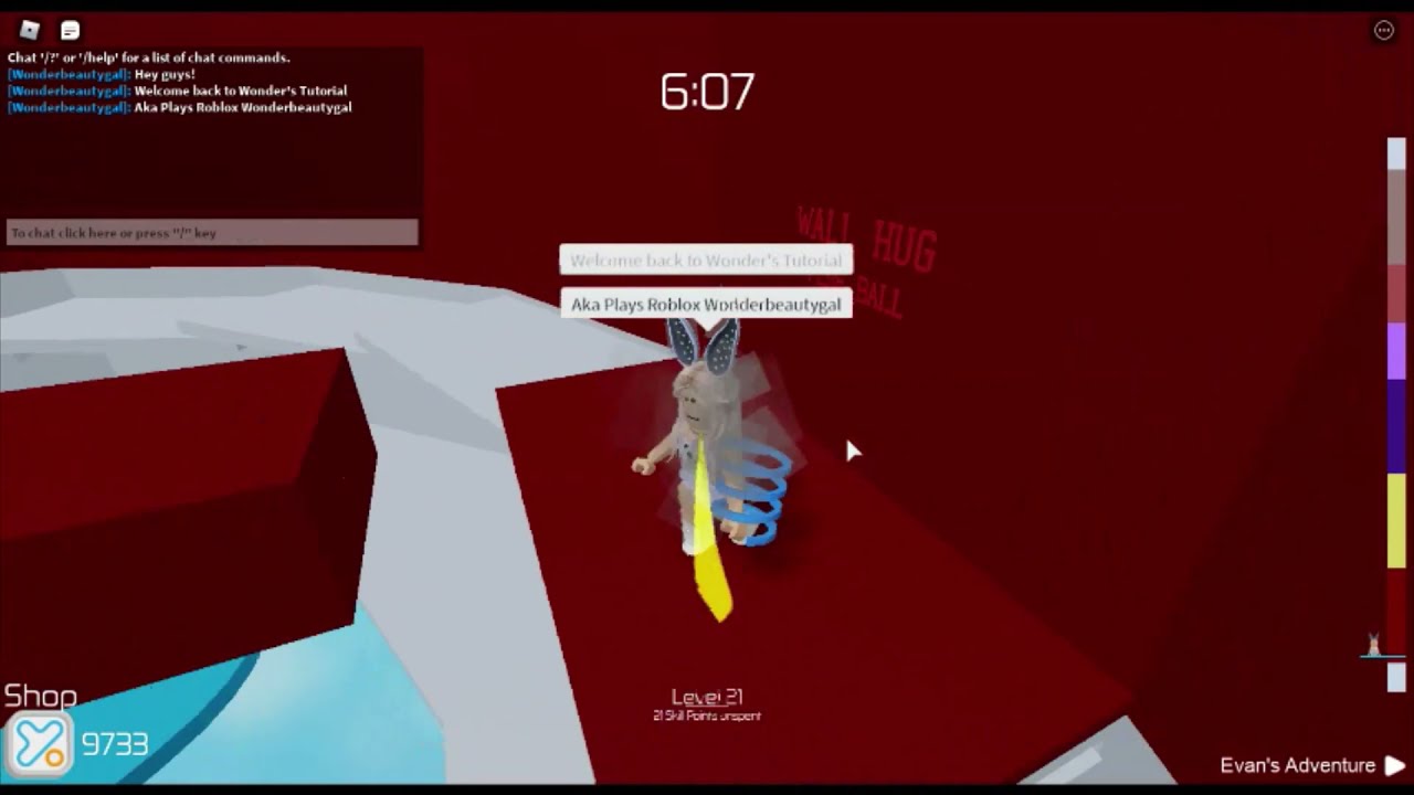 How to do Wall Hug in Roblox TOH - YouTube