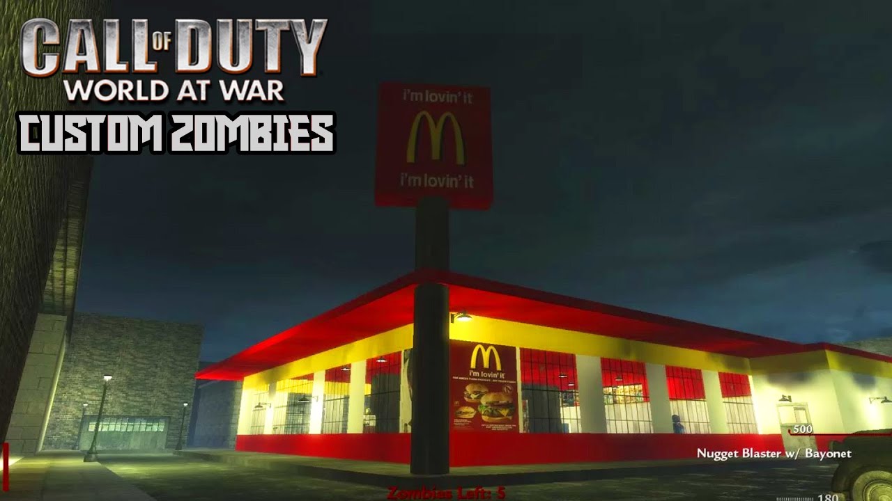 Custom Zombies On Call of Duty World At War #2 - YouTube