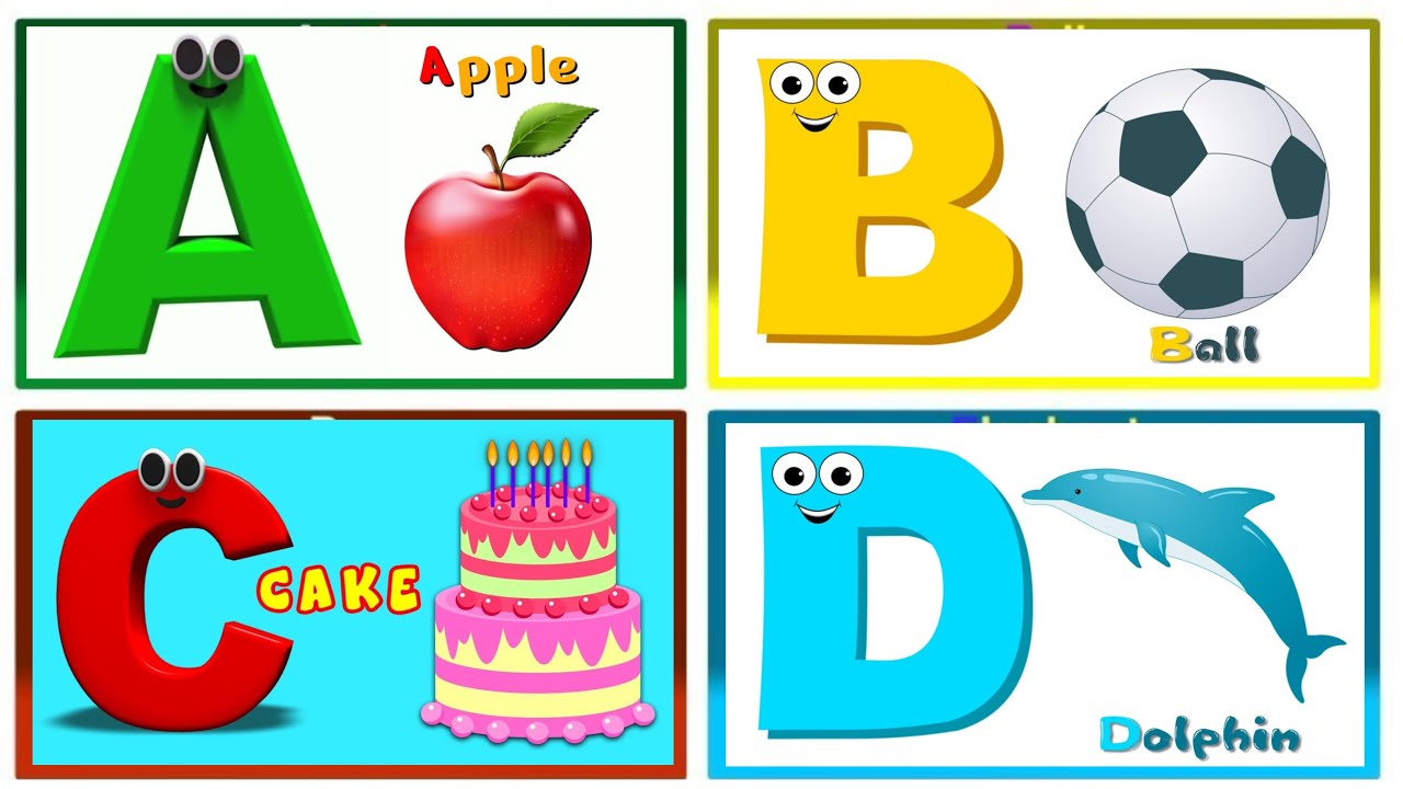 ABC | English Vocabulary | English words | Alphabets A to Z | Learn ...