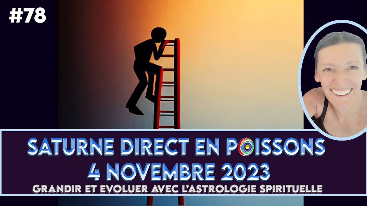 Saturne directe en Poissons en 2023 - YouTube