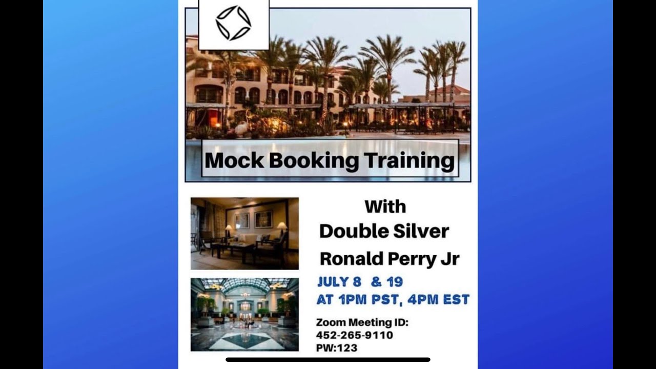 Mock bookings with Double Silver Ronald Perry, Jr - YouTube