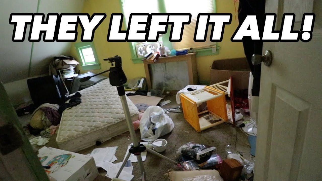 WALKTHROUGH BIDDING FORECLOSURE TRASH OUTS!!! - YouTube