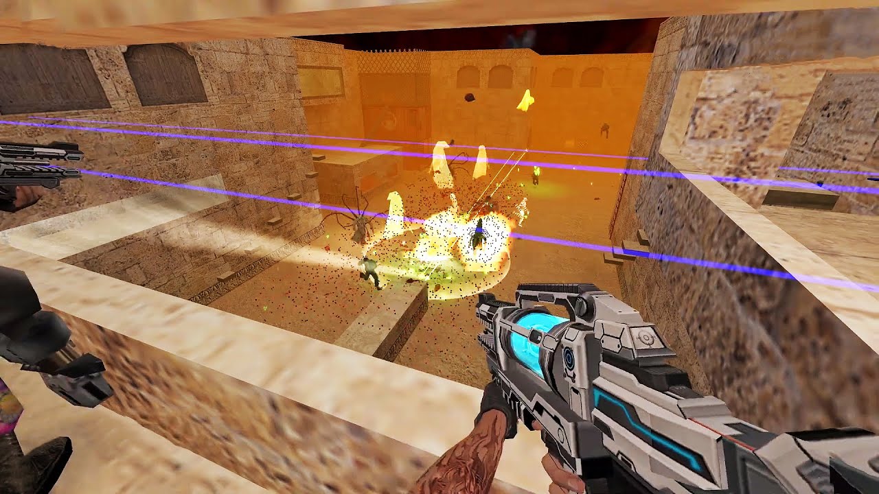 Cs 1.6 Zombie Plague / zm_oasis on Carbon Gaming - YouTube