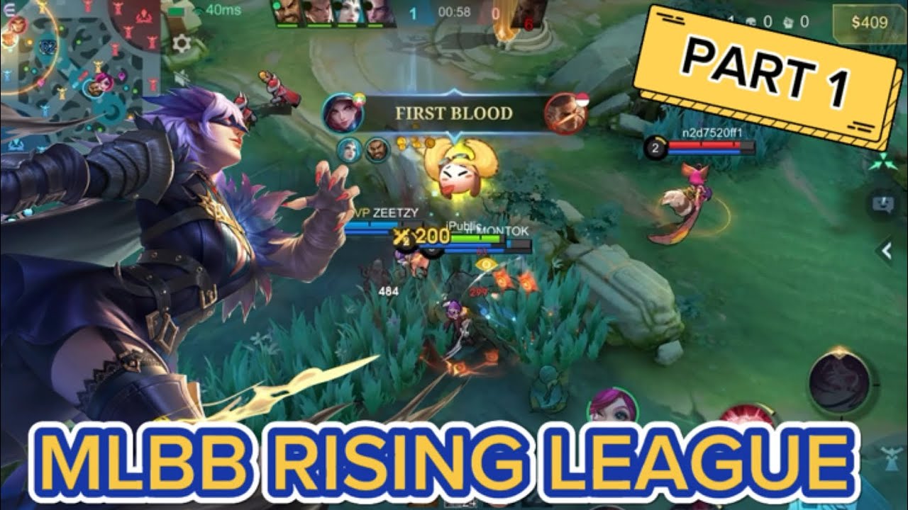 TURNAMEN MLBB RISING LEAGUE PART 1 - NATALIA GAMEPLAY MOBILE LEGENDS ...