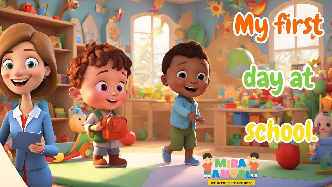 first day at school/ toddler/ creche school/ babies/ preschool - YouTube