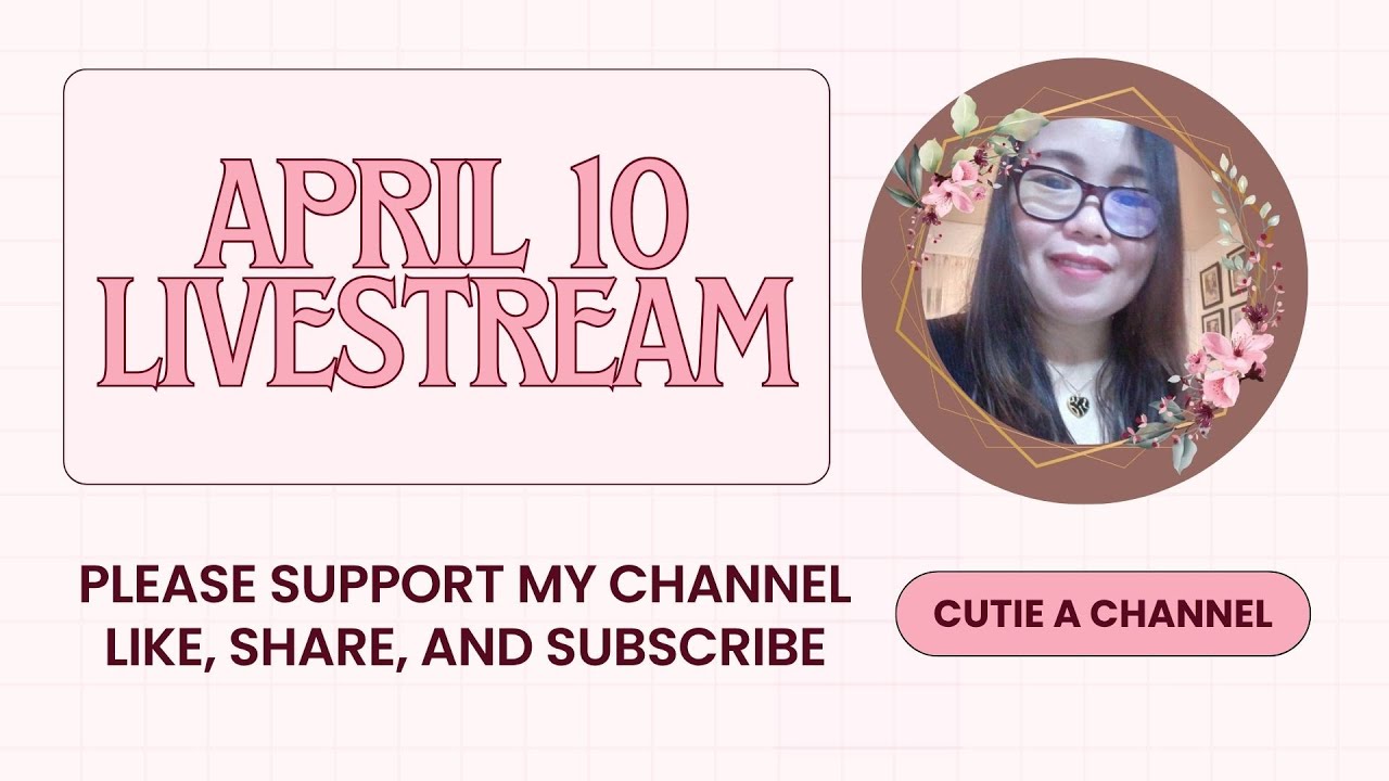 Cutie A Thursday (April 10) Live: Hangout with Me - YouTube