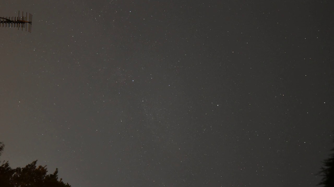 Night Sky Time lapse 10 Seconds - YouTube
