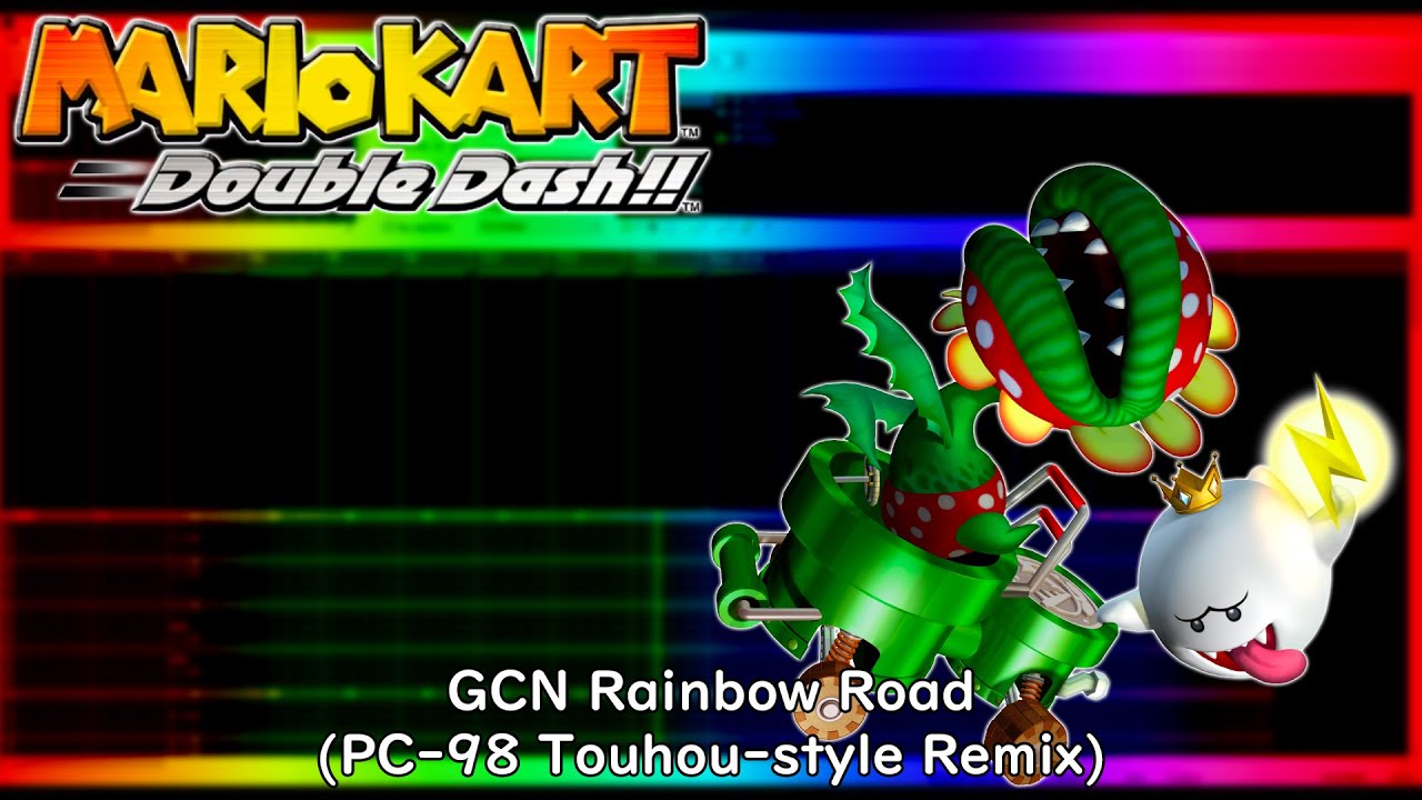 GCN Rainbow Road (PC-98 Touhou-style Remix) | Mario Kart: Double Dash ...