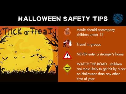 Halloween Safety Tips - YouTube