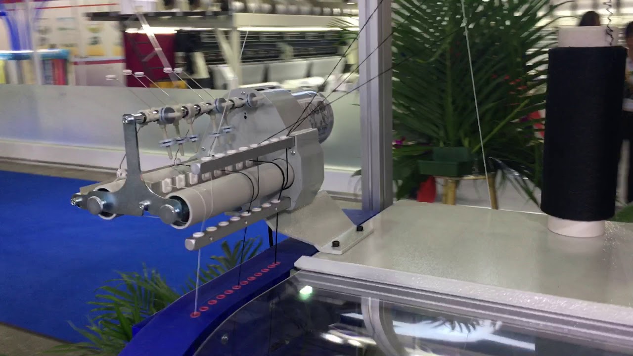 3 SYSTEM 3D SHOES UPPER KNITTING MACHINE - YouTube