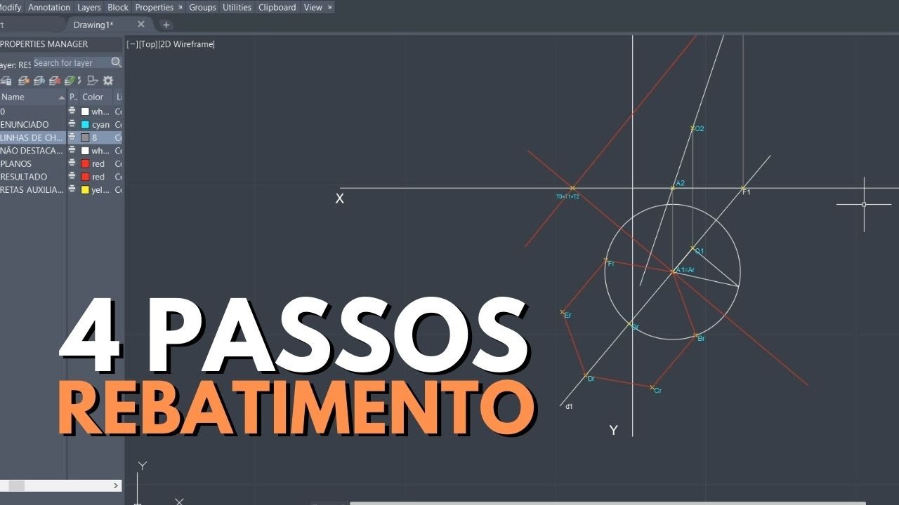 4 Passos para resolver QUALQUER Rebatimento - YouTube