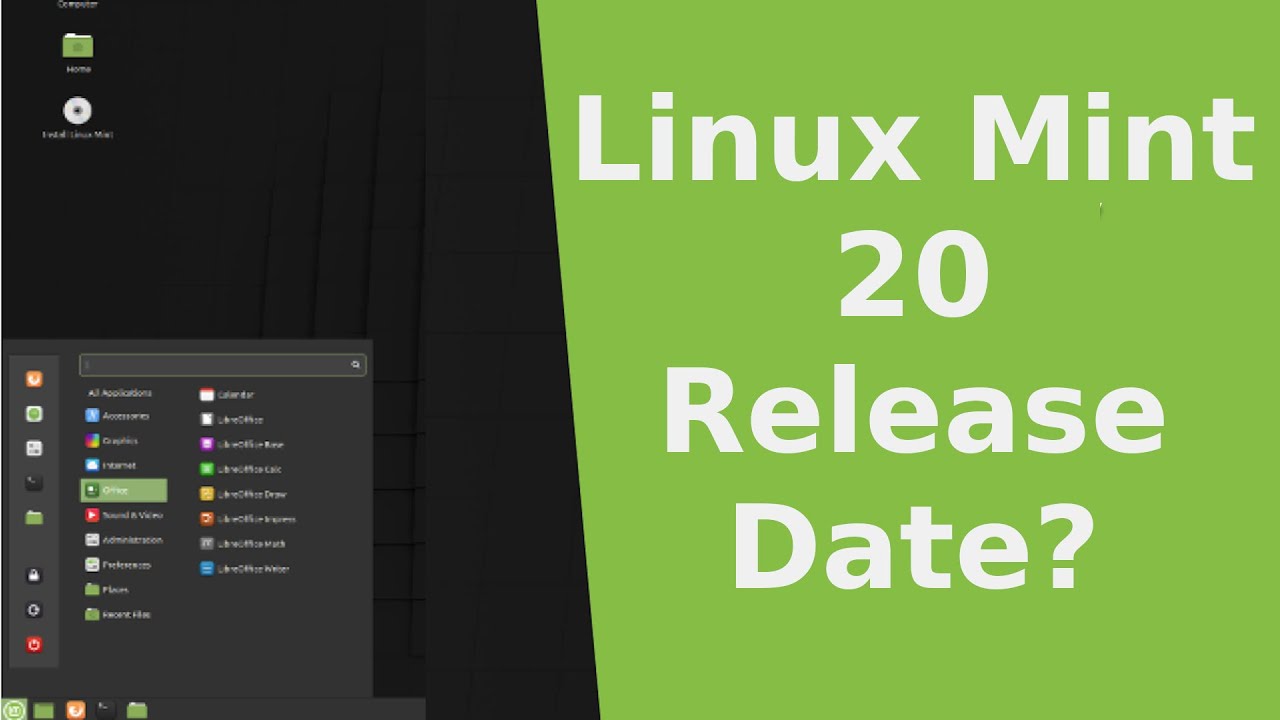 Linux Mint 20 "Ulyana" Release Date? - YouTube