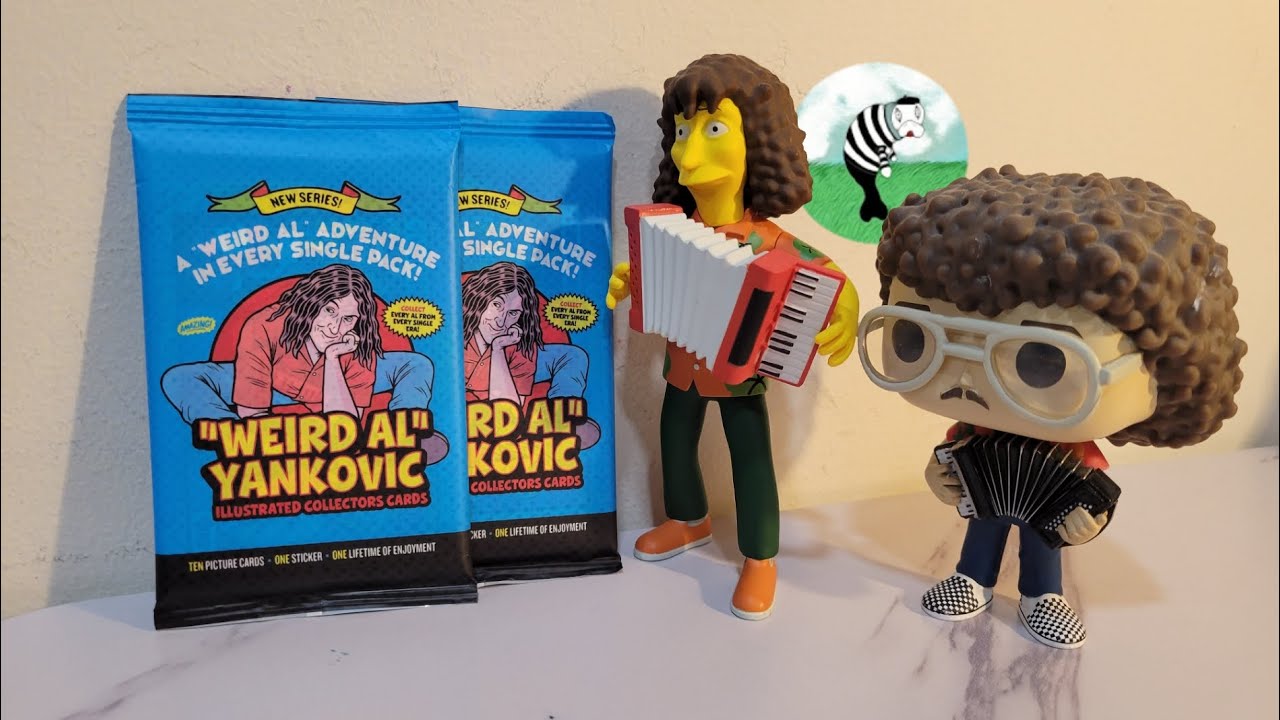 NEW Weird Al Trading Cards Pack Opening - YouTube