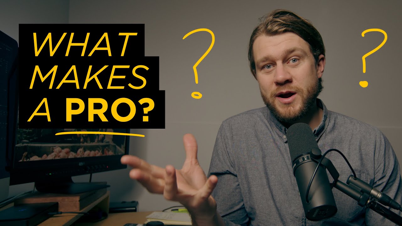 7x key differences between an Amateur and a Pro Filmmaker - YouTube