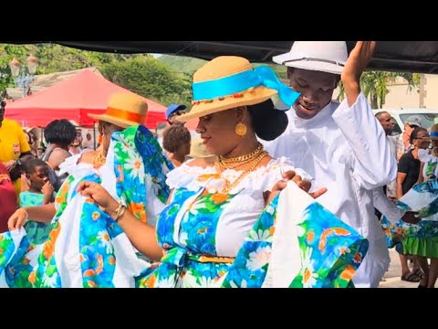 Traditional dance in Caribbean Island Mazurka, bélè #dance - YouTube