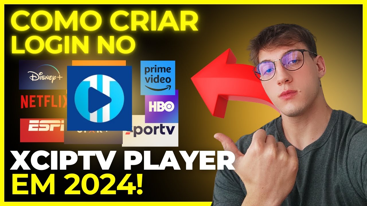 COMO CRIAR LOGIN NO XCIPTV PLAYER 2024 [SEM MENSALIDADE] - YouTube