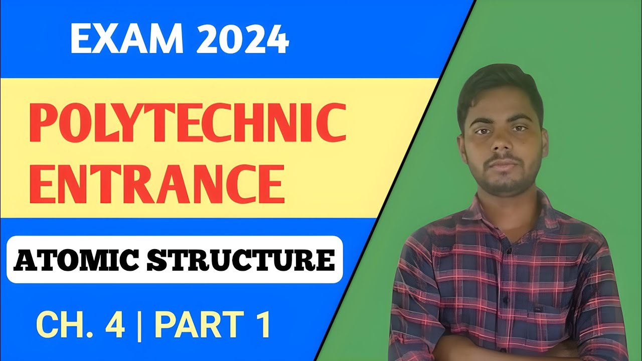 POLYTECHNIC CHEMISTRY CHAPTER 4 PART 1 |Polytechnic Ki Online Taiyari by R S Academy gkp - YouTube