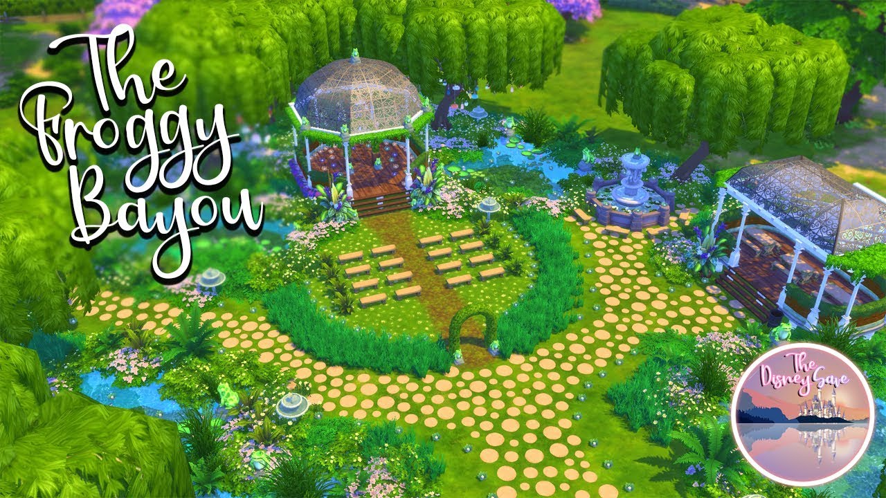 The Froggy Bayou- The Disney Save #3 | Sims 4 Speed Build - YouTube