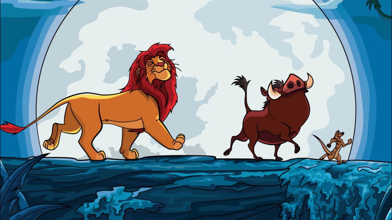 Happy Color app The Lion King Paint by Numbers Colour with me #relaxing ...