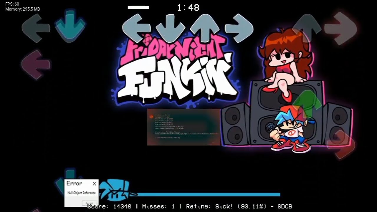 FNF Null object reference on android! FNF mod on android - YouTube