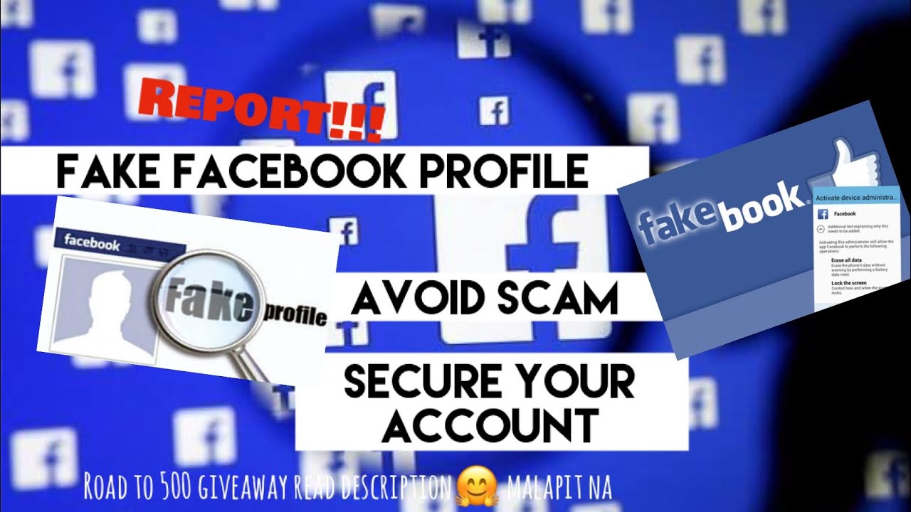 How to Secure your facebook account Identity confirmation Iwas SCAM ...