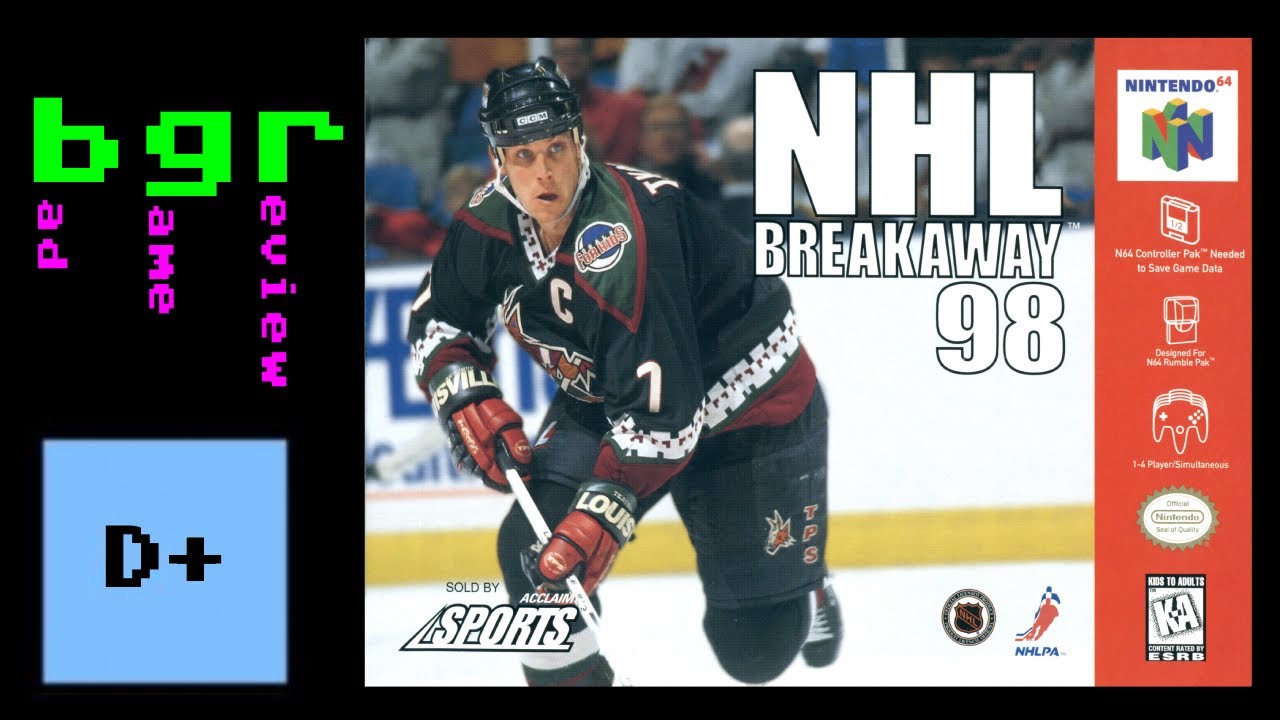 [BGR] everyN64 - NHL Breakaway 98 - YouTube