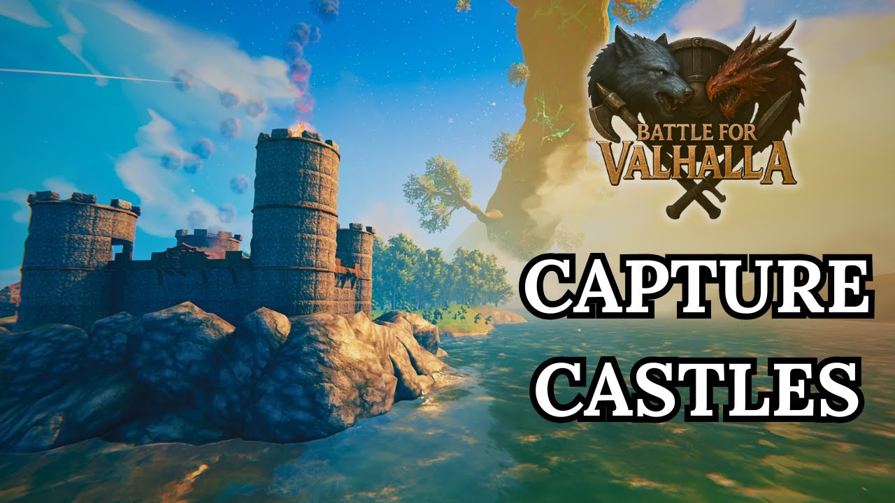 Capturing Objectives in Valheim PvP | Battle for Valhalla Preview - YouTube