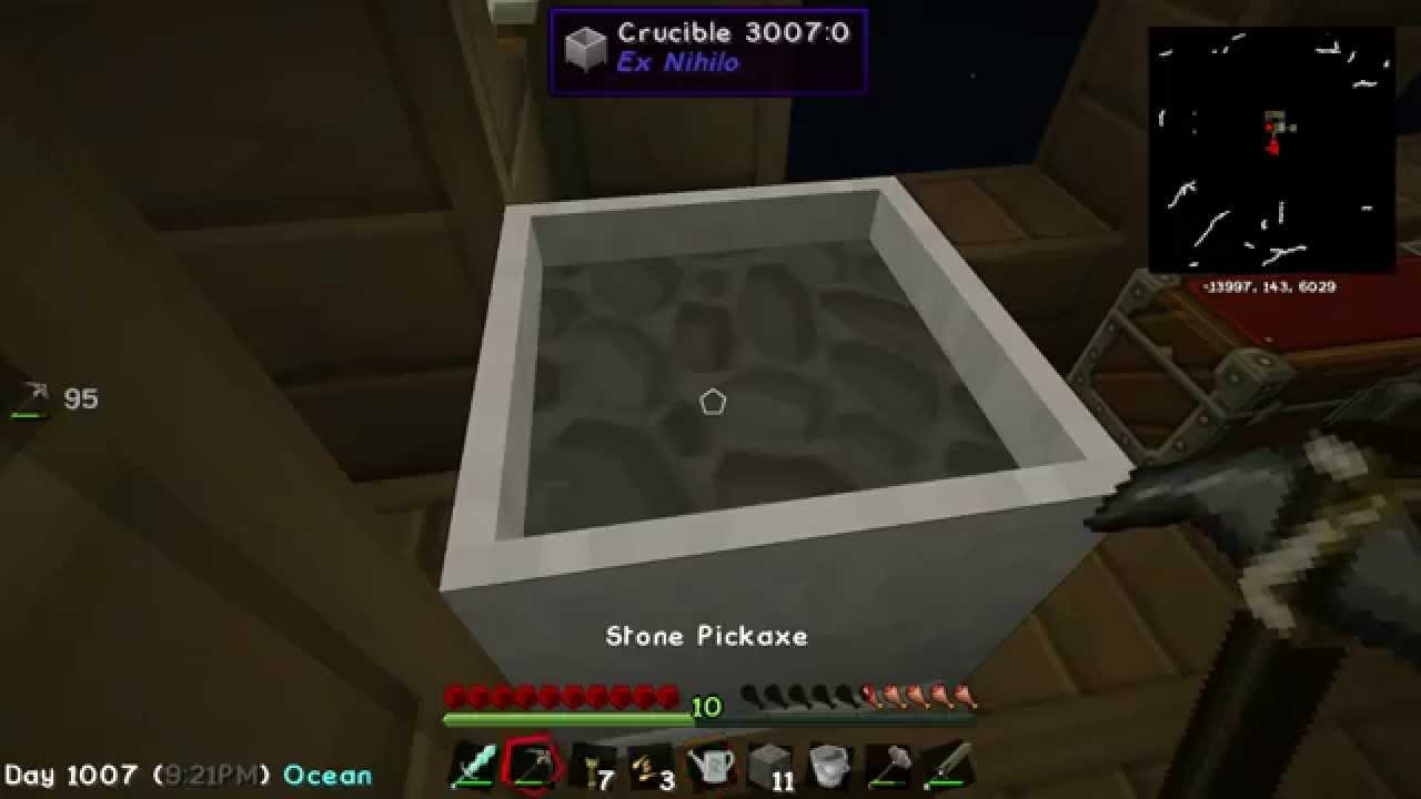 Sky Factory: #15 Crucible - YouTube