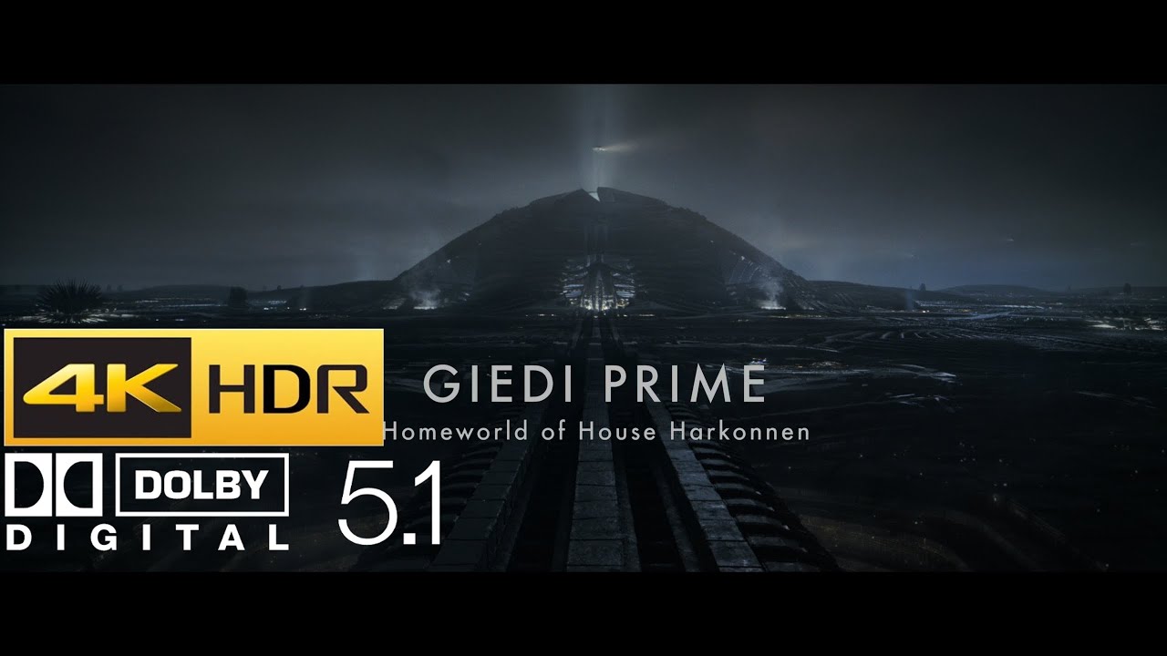 Dune - Giede Prime - (HDR - 4K - 5.1) - YouTube