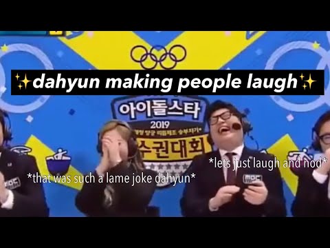 twice dahyun bringing laughs to everyone (idols react to dahyun)