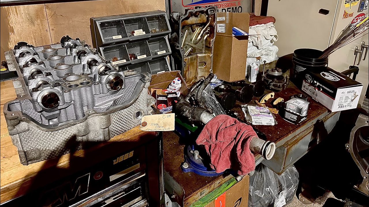 HHR Ecotec Engine Rebuild Parts Haul and Cylinder Head - YouTube