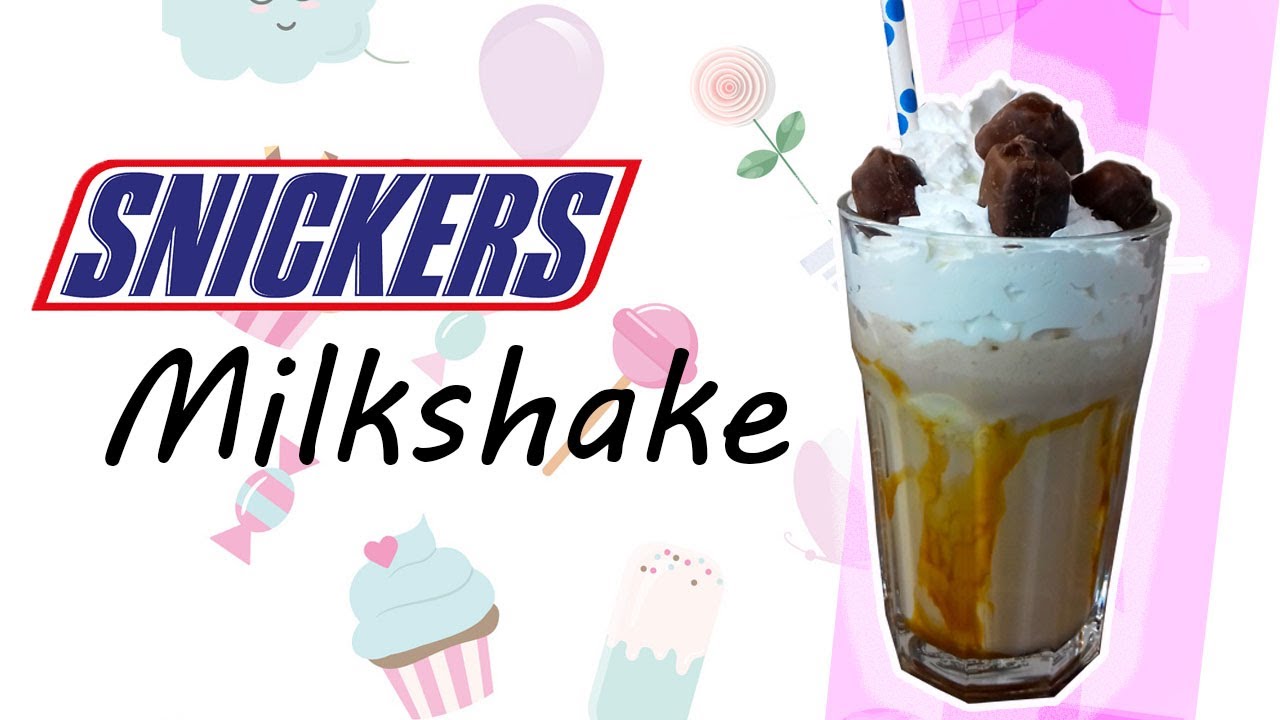 Snickers Milkshake with Nutribullet So Delicious ! - YouTube