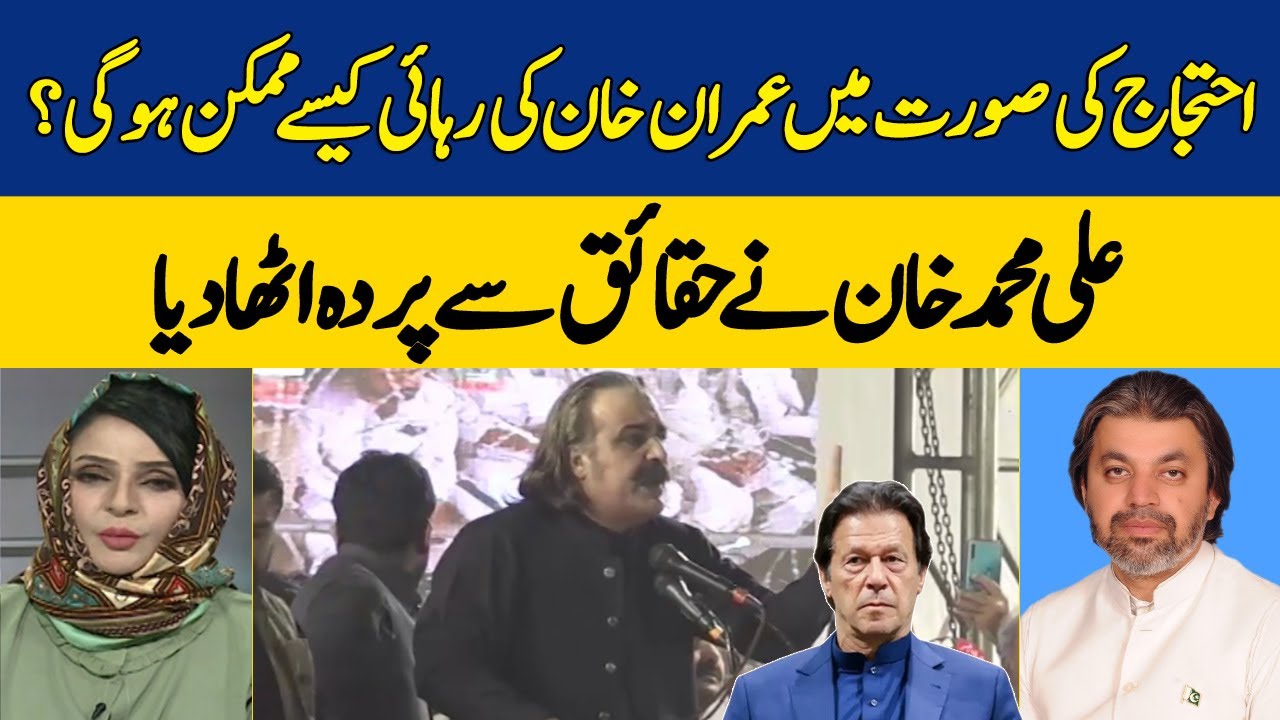 Protest for Justice: Ali Muhammad Khan Reveals Strategy for Imran Khan ...