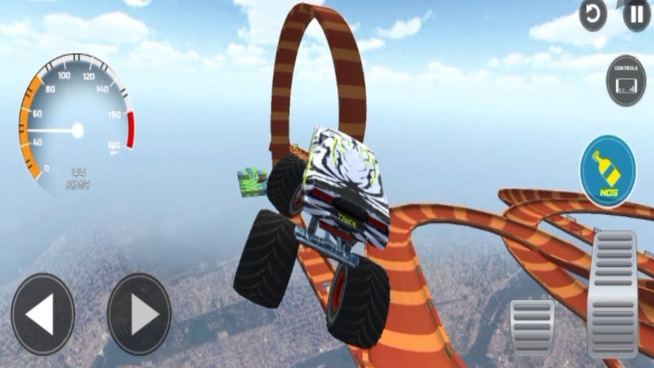 SUPER TRUCK MEGA RAMPS #1 - DRIVING CARS TRUCK SIMULATOR - ANDROID ...