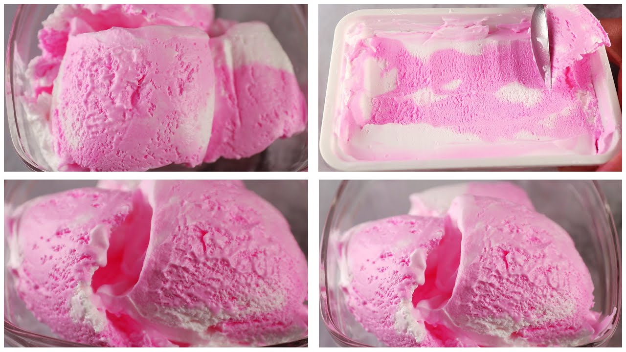 ঘরে তৈরি সহজ আইস ক্রিম রেসিপি | Homemade Ice cream | Ice cream recipe ...