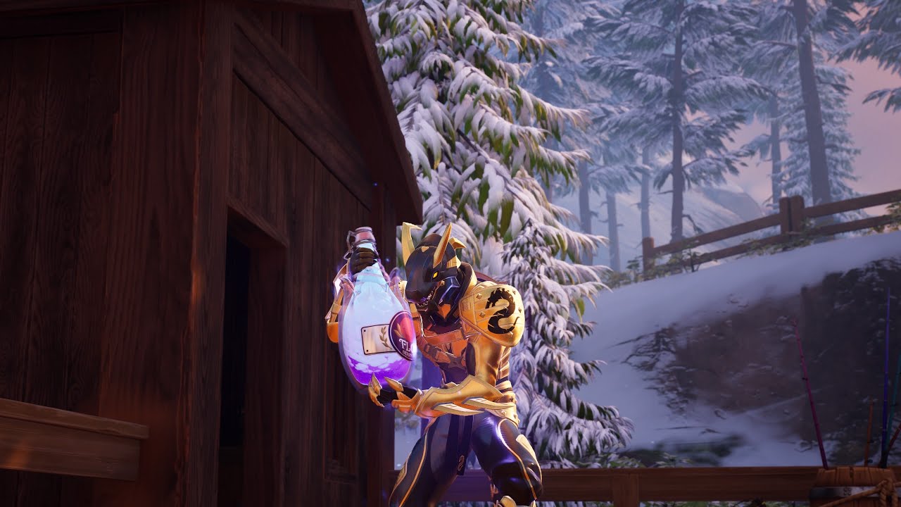 First Time Using a Flow Berry Fizz 🫐- (Fortnite Chapter 5) - YouTube
