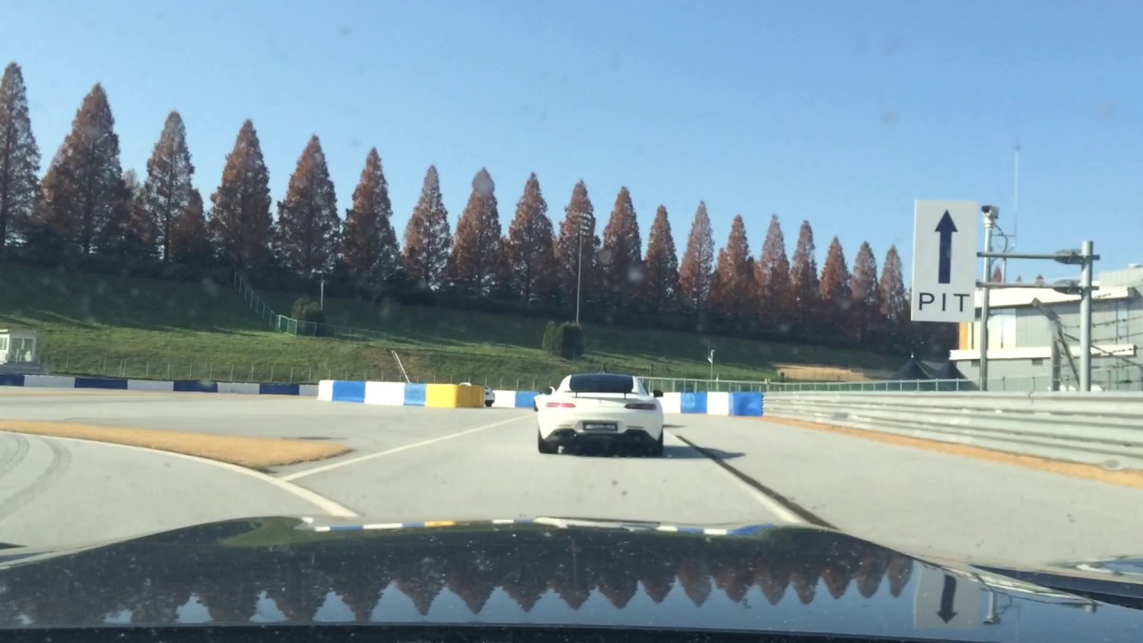 AMG GT Circuit Drive @Speedway Yongin, Korea - YouTube