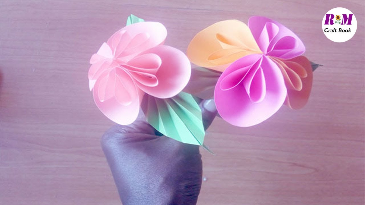 How To Make A4 Sheet Flower Making Paper Flowers Step By Step RM craft Bbook YouTube how-to-make-a4-sheet-flower-making-paper-flowers-step-by-step-rm-craft-bbook-youtube