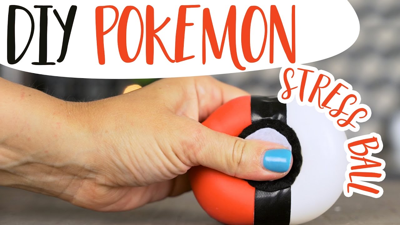 DIY Pokemon Stress Ball | Creative ideas | Recipes | Fun - YouTube