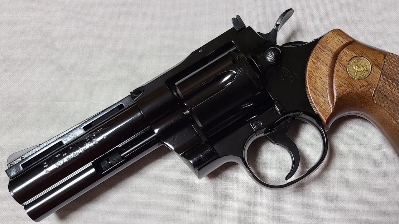 TANAKA WORKS Colt PYTHON 4in Steel Finish R-modelの紹介#エアガン#冴羽獠#タナカワークス ...