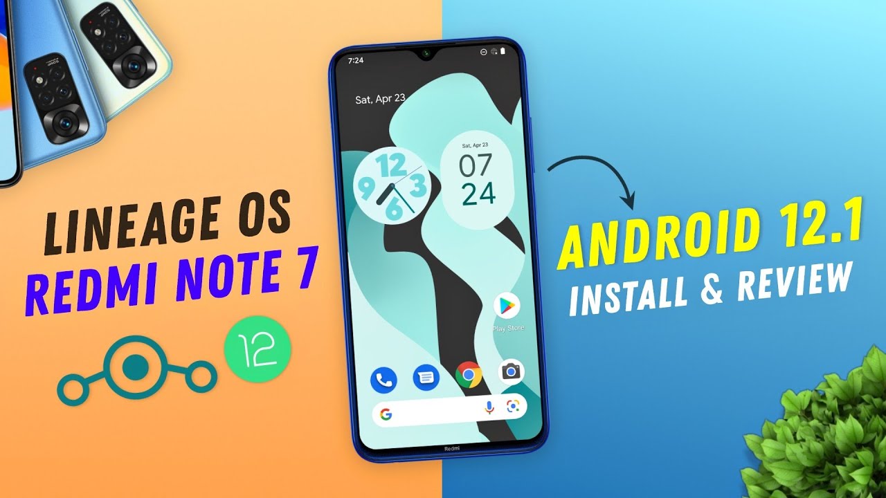 Install Fork Lineage OS 19.1 Android 12.1 on Redmi Note 7 | Lineage OS ...